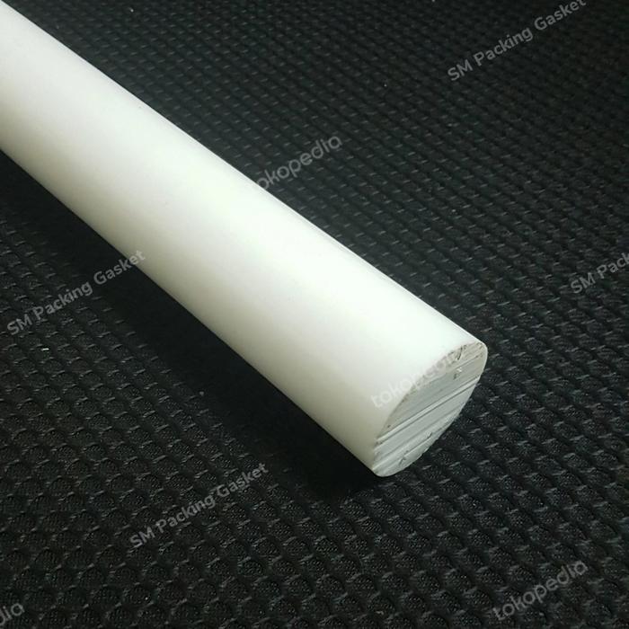 Jual PTFE ROD DIA 80 MM x 1000MM ( TEFLON PTFE AS BATANGAN ) - Jakarta Barat - SM Packing Gasket ...