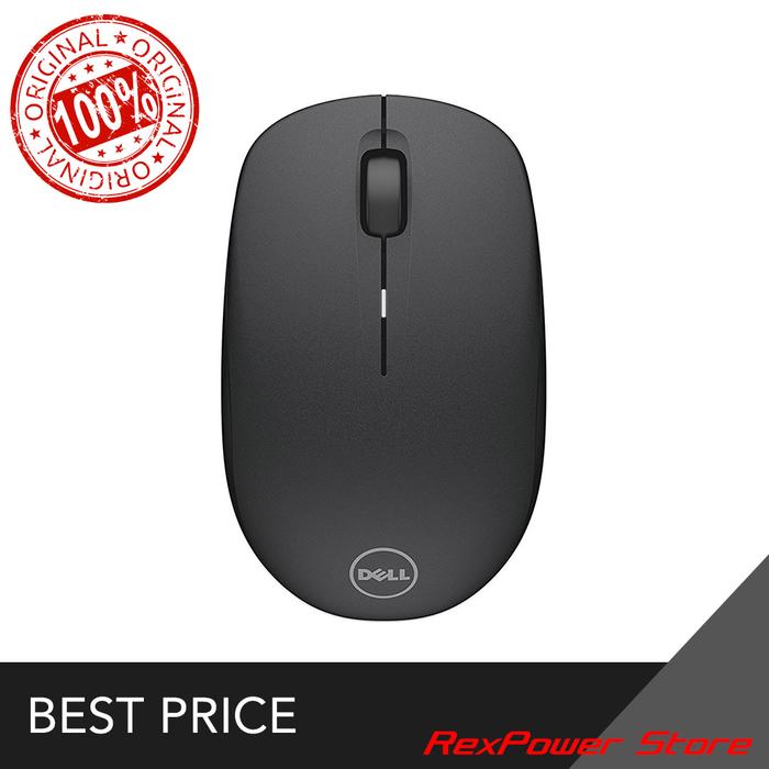 Jual Dell Optical Mouse Wireless WM126 New Original - Hitam - Jakarta ...