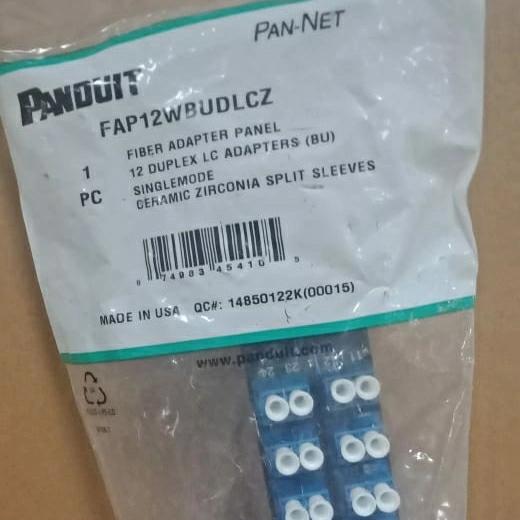 Jual PANDUIT FAP12WBUDLCZ Fiber Adapter Panel 12 Port LC duplex ...