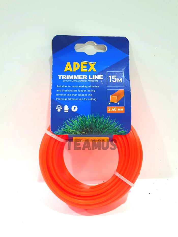 Jual 15 Meter Tali Nilon Nylon Senar Potong Rumput Grass Trimmer Line ...