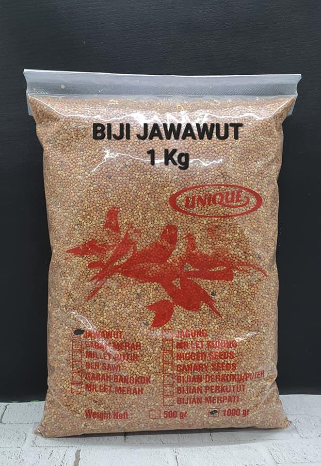 Jual UNIQUE UNIK JAWAWUT JEWAWUT 1KG PAKAN PERKUTUT KENARI FINCH PARKIT ...