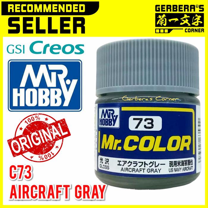 Jual Mr Color C73 Aircraft Gray Mr Hobby Cat Lacquer Cat Gundam ...