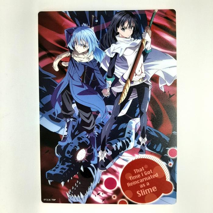 Jual Plastic Sheet Poster Tensura Slime Isekai Rimuru Shizue Veldora ...