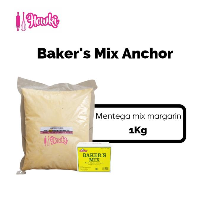 Jual ANCHOR BAKERS MIX BUTTER BLEND 1 KG / BAKER CAMPURAN MENTEGA ...
