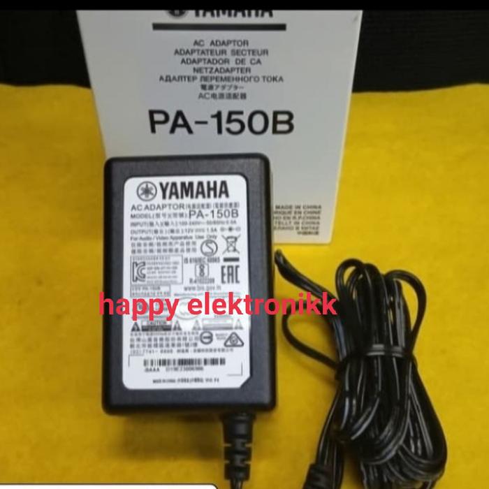 Jual adaptor keyboard Yamaha PA-150B original untuk keyboard Yamaha PSR ...