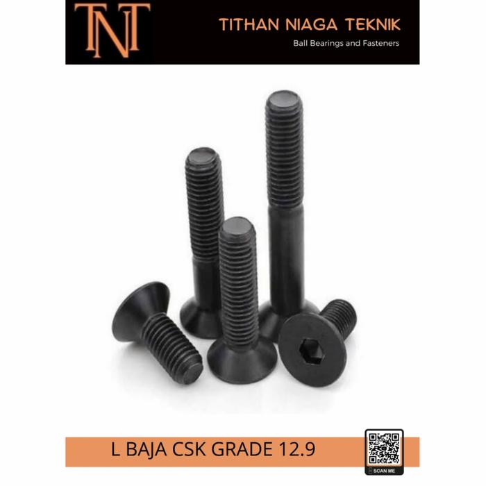 Jual Baut L baja csk M14x50 drat 2.0 grade 12.9 tepar Verseng csk M14 X 50 - Kota Tanjung Pinang ...