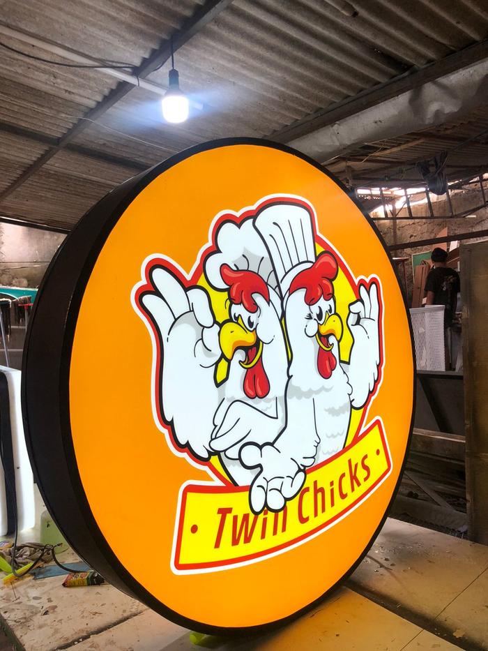 Jual Neon Box uk.1.2MX1.2M (2 sisi) - Jakarta Barat - KIOS REKLAME ...