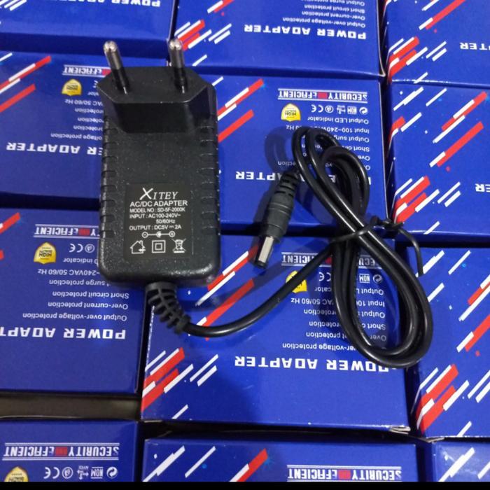 Jual ADAPTOR 5v - 6v - 9v 2A adaptor swiching charger ukuran jack dc 5 ...
