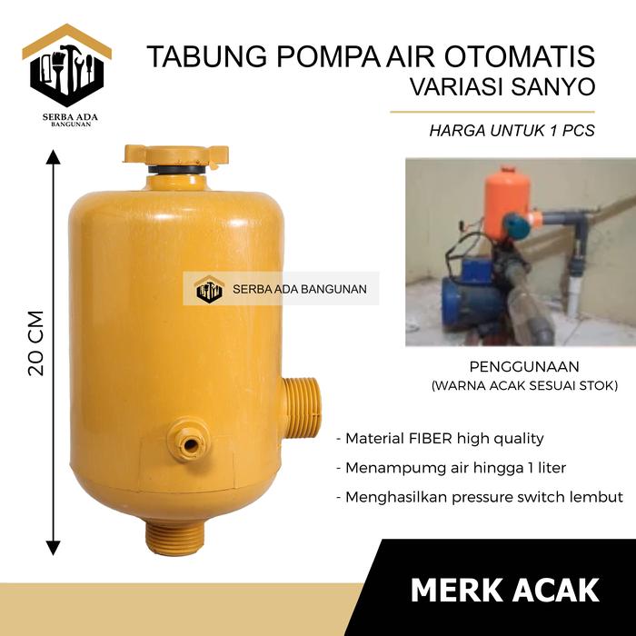 Jual TABUNG POMPA AIR PVC / TABUNG FIBER / TANGKI OTOMATIS PVC - TABUNG ...