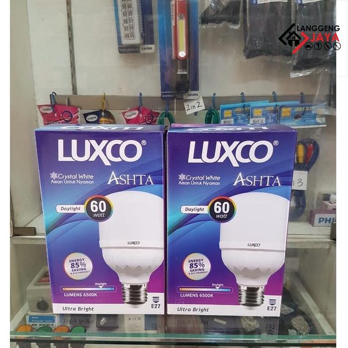 Jual Lampu Led Luxco Ashta 60W Putih - Kota Malang - shiro2020 | Tokopedia