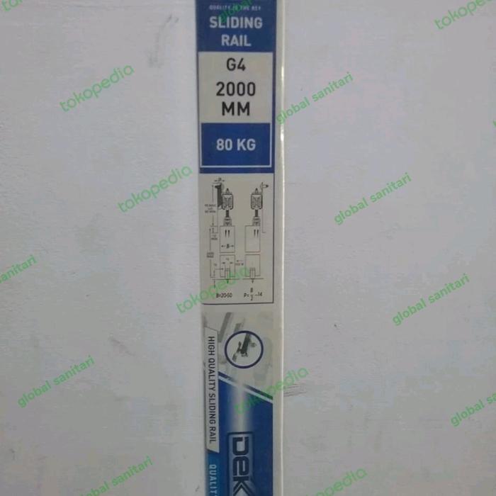 Jual Sliding Rail DEKSON 200CM / Rel Pintu Geser 200cm DEKSON - Kota ...
