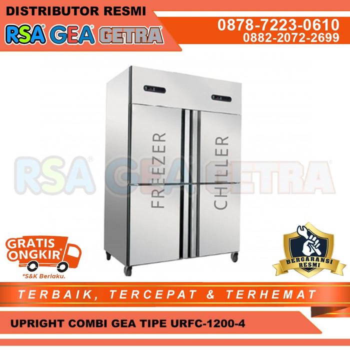 Jual Stainless Steel Upright Combi (Chiller & Freezer) GEA Tipe URFC ...
