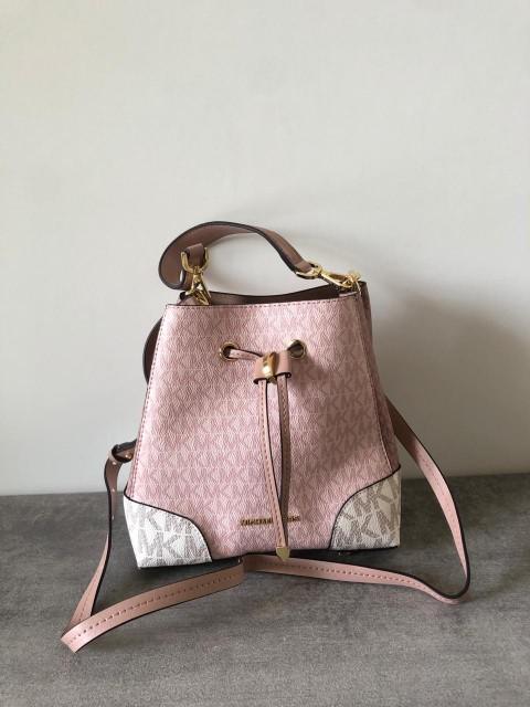 Jual MK SIGNATURE MERCER GALLERY SMALL COLORBLOCK CONVERTIBLE BUCKET ...