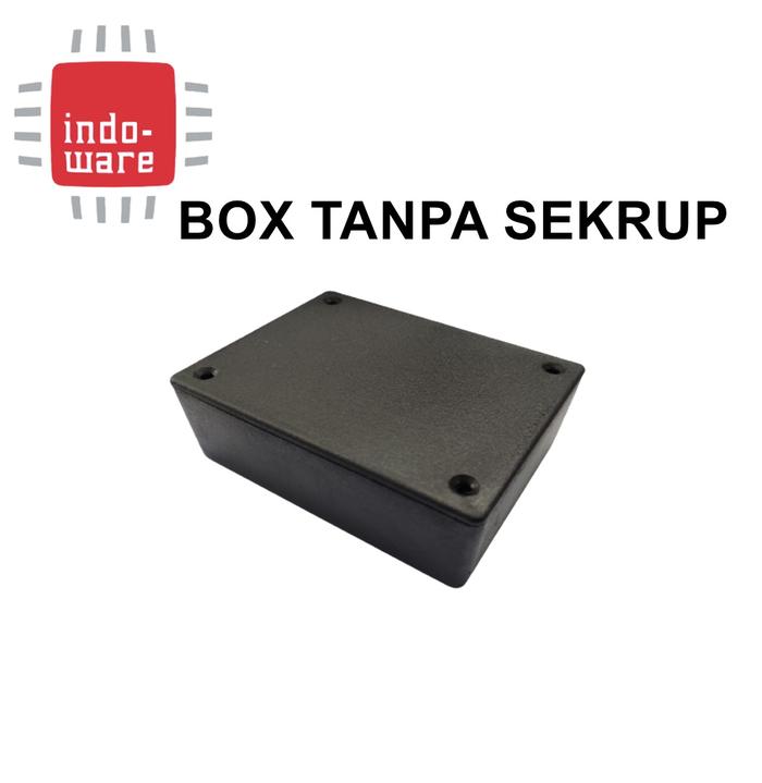 Jual BOX HITAM LM-01 KOTAK PROJEK ARDUINO10x7.5x3.5cm BOX-100x75x35LM01 ...