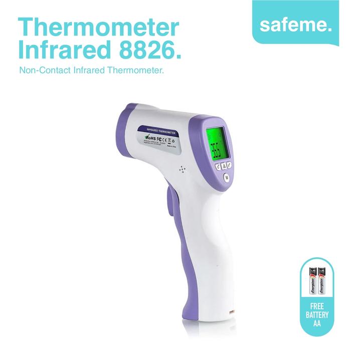 Jual Thermometer Digital Infrared Non Contact Aiqura Termometer Suhu ...