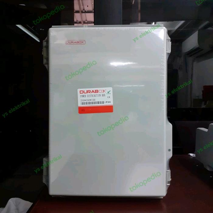 Jual Junction Box 250x350x150 + Tatakan/Durabox Plastik ABS - Jakarta ...