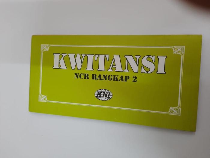 Jual KNI Buku Kwitansi Rangkap 2 KNI (1 BUKU) ++ - Jakarta Timur ...