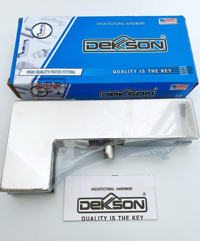 Jual Patch Fitting PT 40 Dekkson PT 40 Dekson Penjepit Pintu Kaca ...