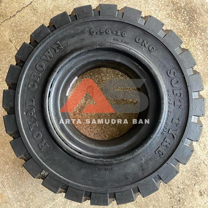 Jual Ban Forklift Mati Solid Royal Crown 650 6.50 - 10 - Kota Surabaya - Arta Samudra Ban ...