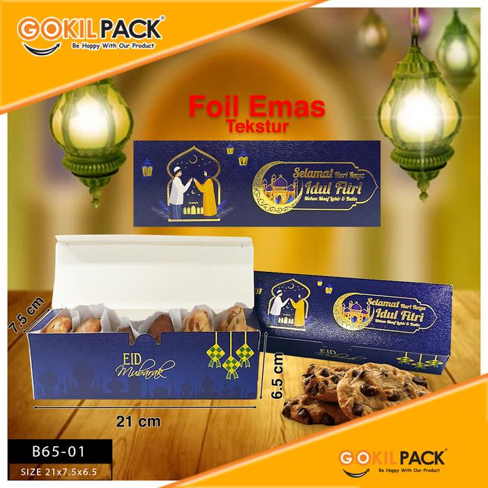 Jual kotak kue lebaran|dus packaging idul fitri|box hampers lebaran|B65 ...