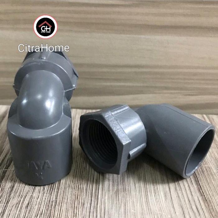 Promo Knee Drat Dalam/Faucet Knee PVC TS 3/4" Jaya - Kota Bandung ...