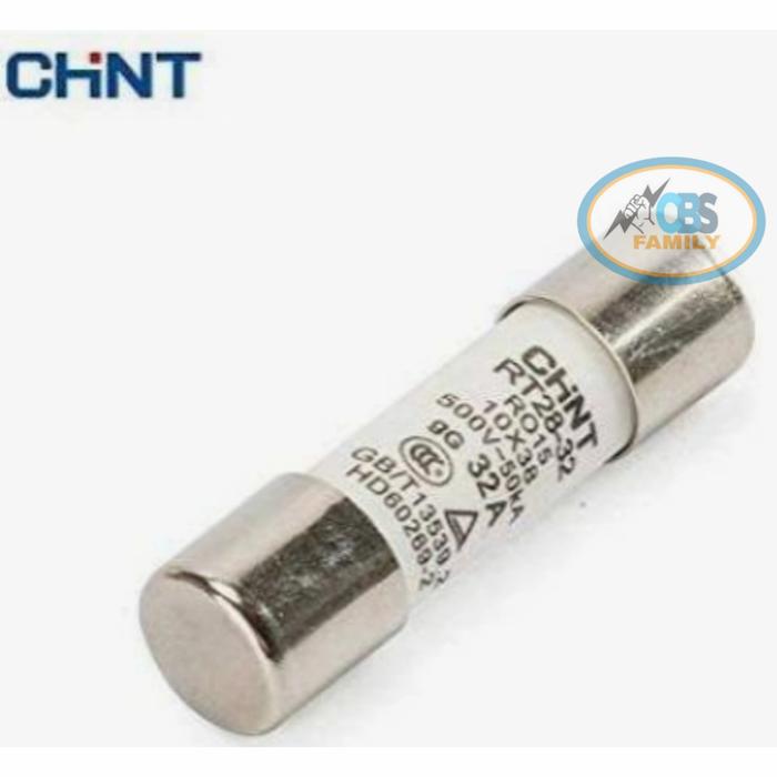 Jual Chint Fuse Link RT28 / Fuse Keramik RT-28 / 2 - 32 Ampere ...