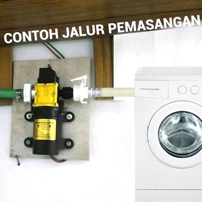 Jual Pompa Booster Pendorong air Mesin Cuci Otomatis pompa tekanan ...