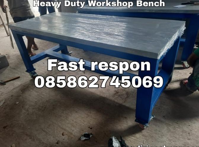Jual HEAVY DUTY WORKSHOP TABLE WORKBENCH MEJA KERJA WORKSHOP READY ...