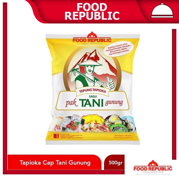 Jual TEPUNG TAPIOKA CAP TANI GUNUNG 500 GR SAGU FLOUR TAPIOCA HALAL ...