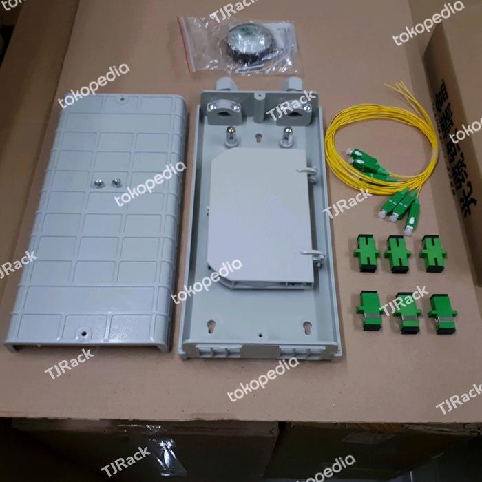 Jual odf 6 core SC APC lengkap adaptor pigtail - Jakarta Pusat - TJRack ...