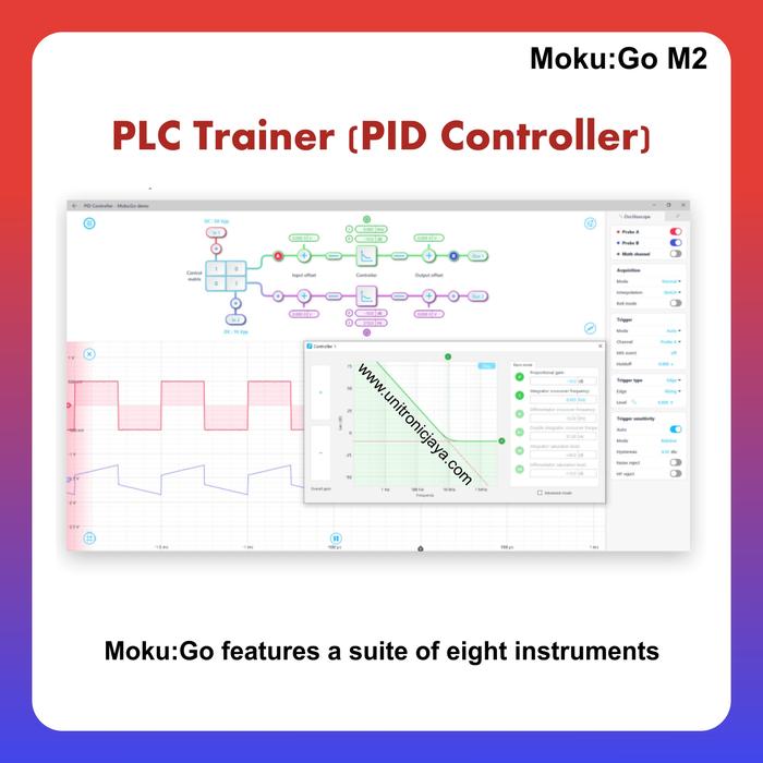 Jual PLC Trainer Praktis Hemat Moku:Go M2 PID Controller 8 in 1 Instruments - Kota Bandung ...