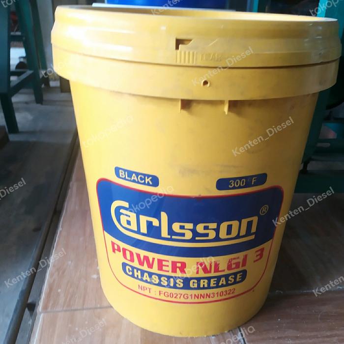 Jual Gemuk grease chassis 1 pail 15kg Black - Kota Palembang - Kenten ...