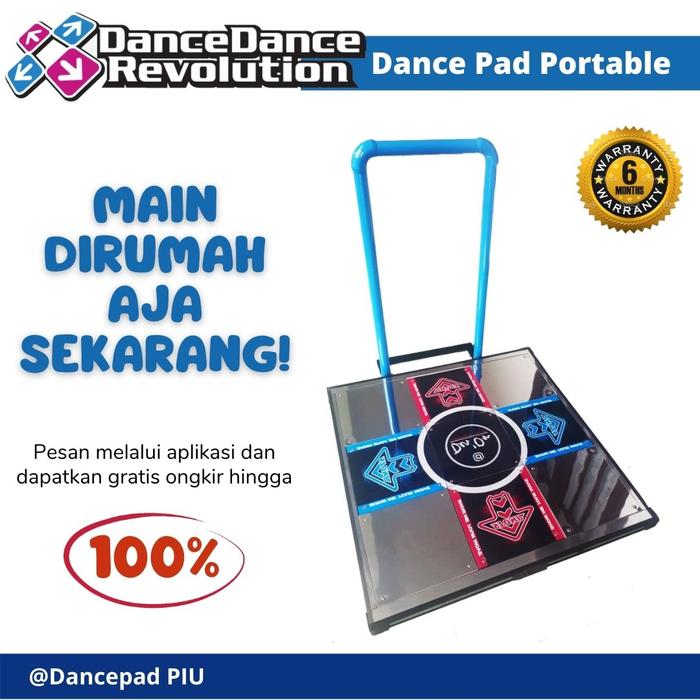 Jual DDR Dance Pad Besi Plus Pegangan - Kota Malang - Dancepad PIU | Tokopedia