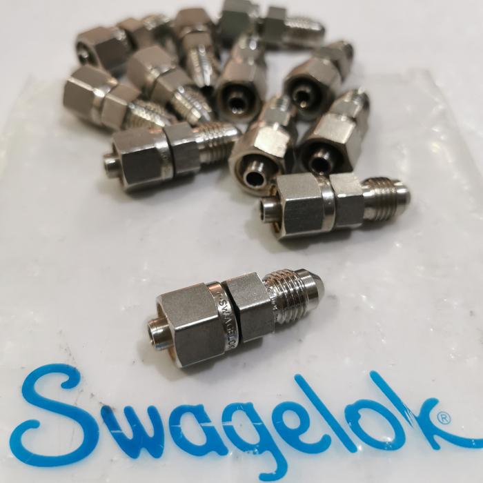 Jual 1/4" to 1/4" Male JIC Pre-Swaged Tube Swagelok 4-TA-1-4AN Swaging ...