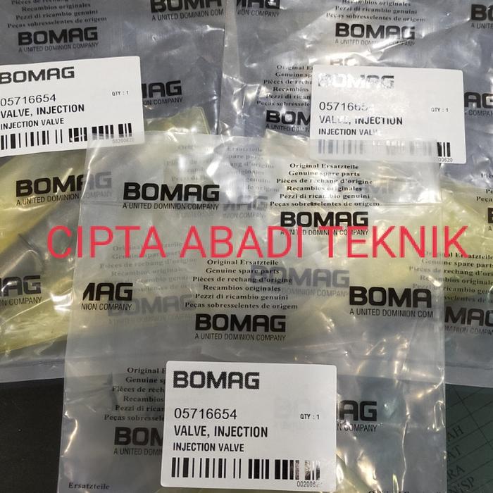 Jual 05716654 Valve Injection / Injector Assy / Bomag BW211D-40 ...