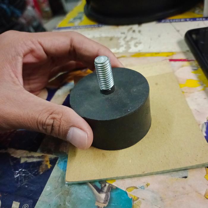 Jual karet dudukan mesin / dudukan ac ukuran 50mm x 20mm x 12mm ...