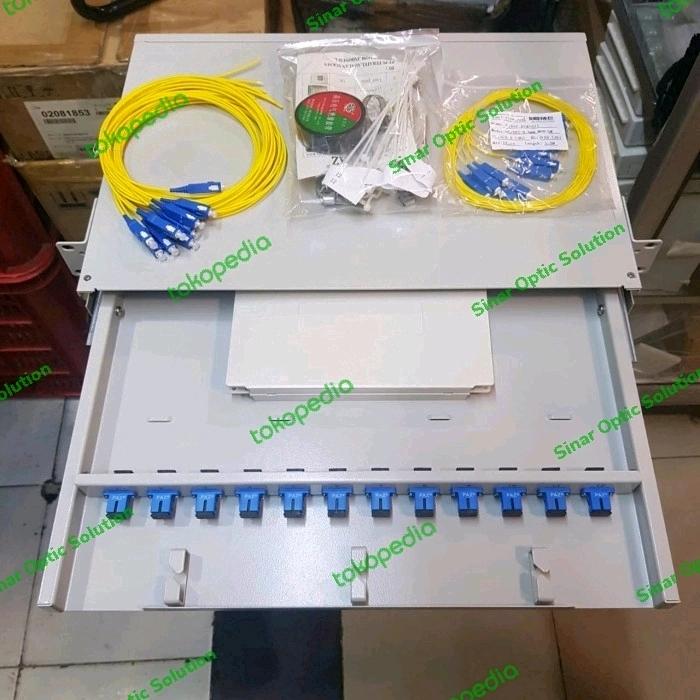 Jual otb rack 12 core PAZ / Sc upc lengkap - Jakarta Pusat - Sinar ...