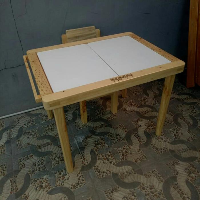 Jual Meja Terapi Anak/ Meja Sensori/ Sensory Table + 2 Tropas + 2 ...