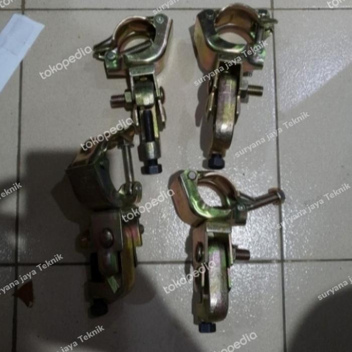 Jual Scaffolding Beam Clamp Fixed Caupler - Beam Clamp Steger Klem Pipa ...
