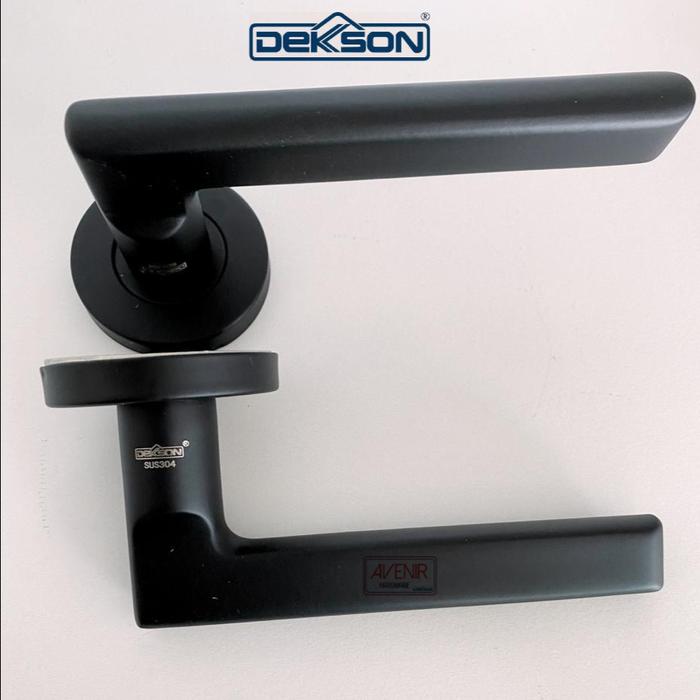 Jual Handel Pintu Dekkson Hitam LHTR 0039 Black Dekkson Lever Handle ...