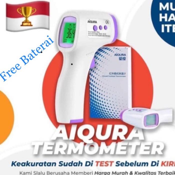 Jual Thermometer Infrared Termometer Termogun 3 Warna LED - Kota ...