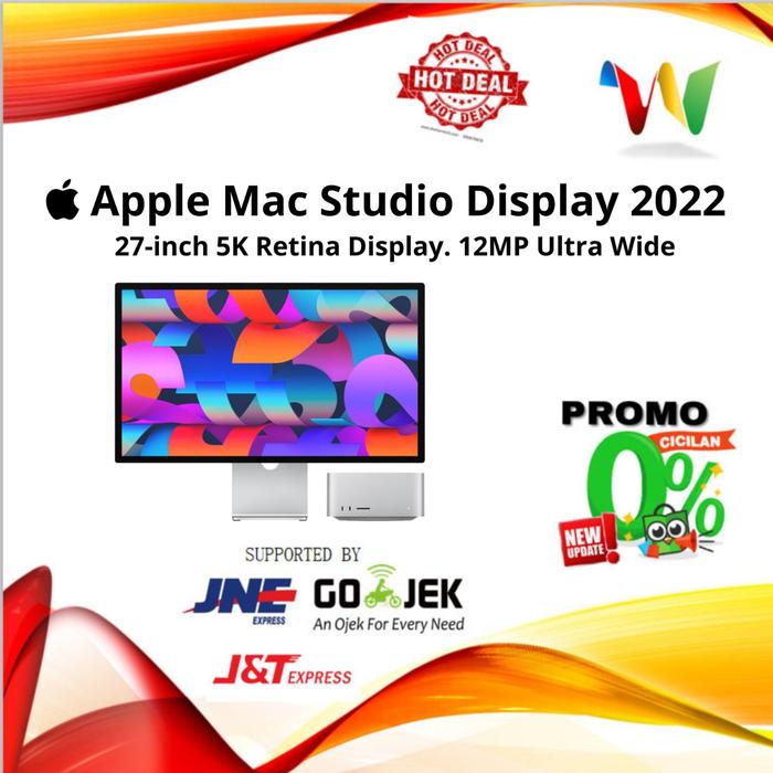 Promo Apple Mac Studio Display 2022 27 Inch 5K Nano Texture / Standard ...
