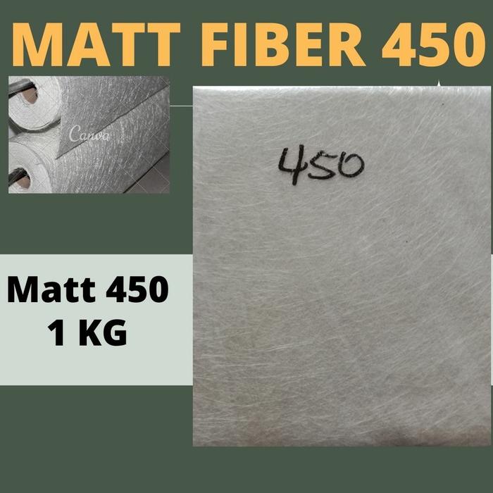 Jual Matt Fiber/Serat Fiberglass/Matt Fiberglass/ Kain Serat 450 1 Kg ...