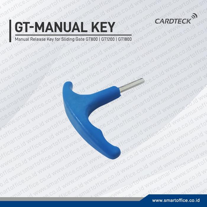 Jual Kunci T Manual Automatic Sliding Gate Cardteck GT800 GT1200 GT1800 ...