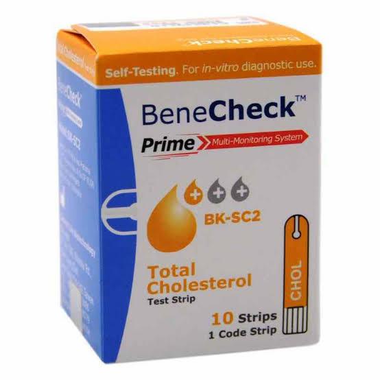 Jual Test Strip Cholesterol Benecheck Prime / Kolesterol Bene Check ...