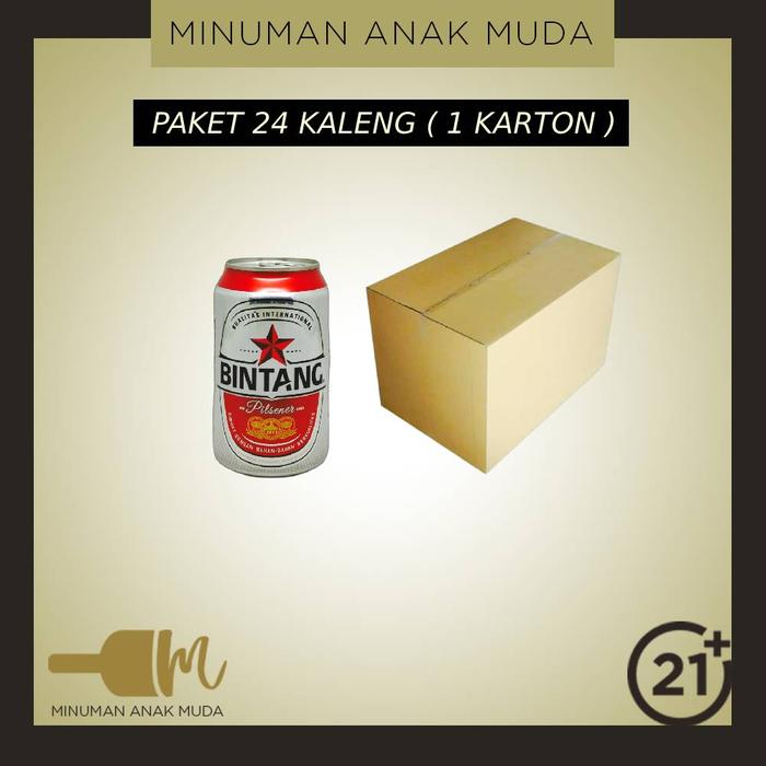 Promo Beer Bir Bintang Kaleng 320 Ml (24 Kaleng / 1 Karton) Harga ...