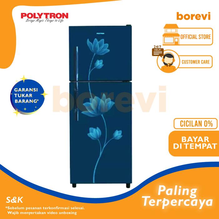 Jual KULKAS POLYTRON PRB 219B / KULKAS 2 PINTU 210 LITER - Kota Depok ...