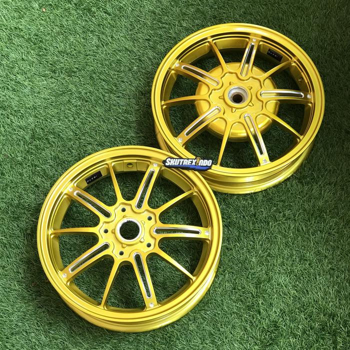 Jual Velg CNC Riezto Model Drag Gold Vespa Sprint Prima LX S - Kota ...