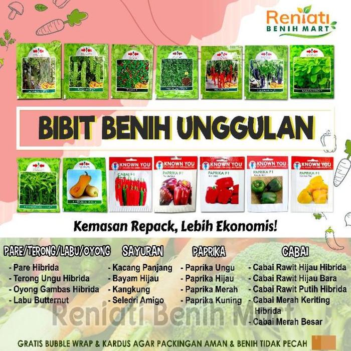 Jual Benih sayur bibit sayuran lengkap - benih sayuran dan buah - aneka ...
