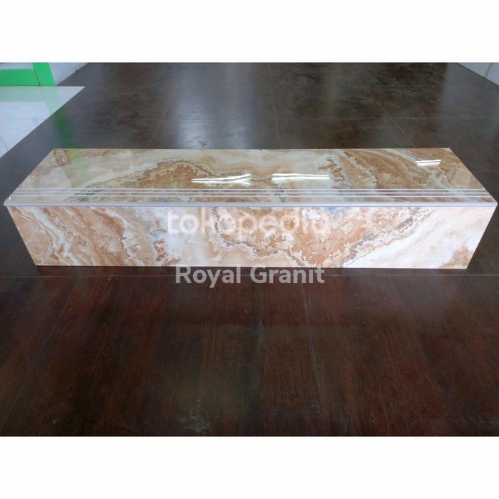 Jual GRANIT TANGGA 30X100 , 20X100 CORAIL MED BROWN - Kab. Bogor ...